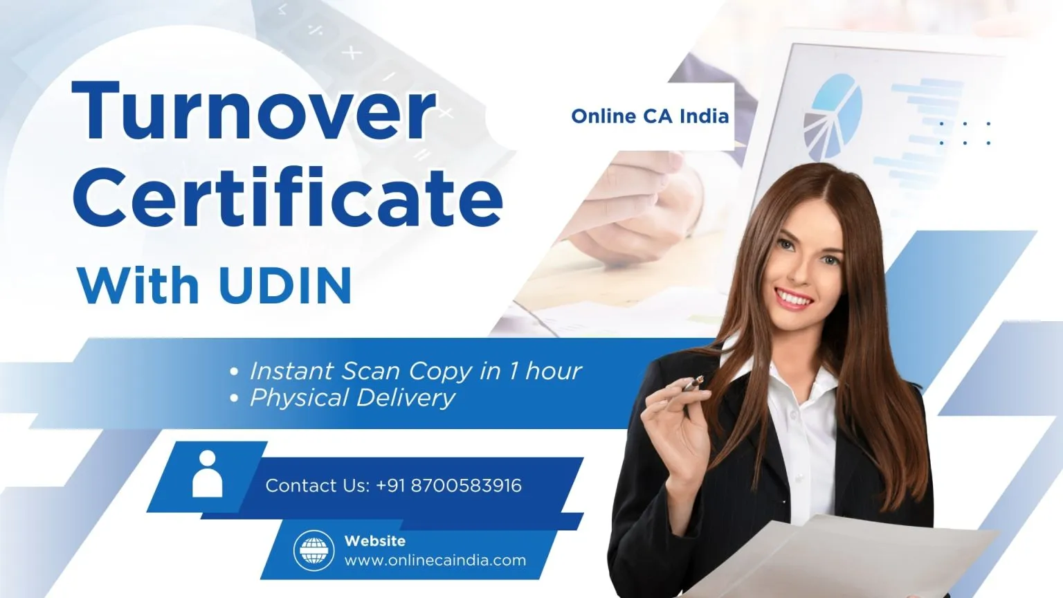 Turnover Certificate with UDIN » Online CA India